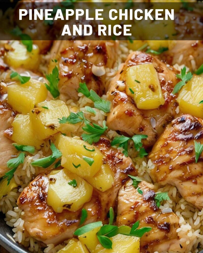 Pineapple Chicken and Rice