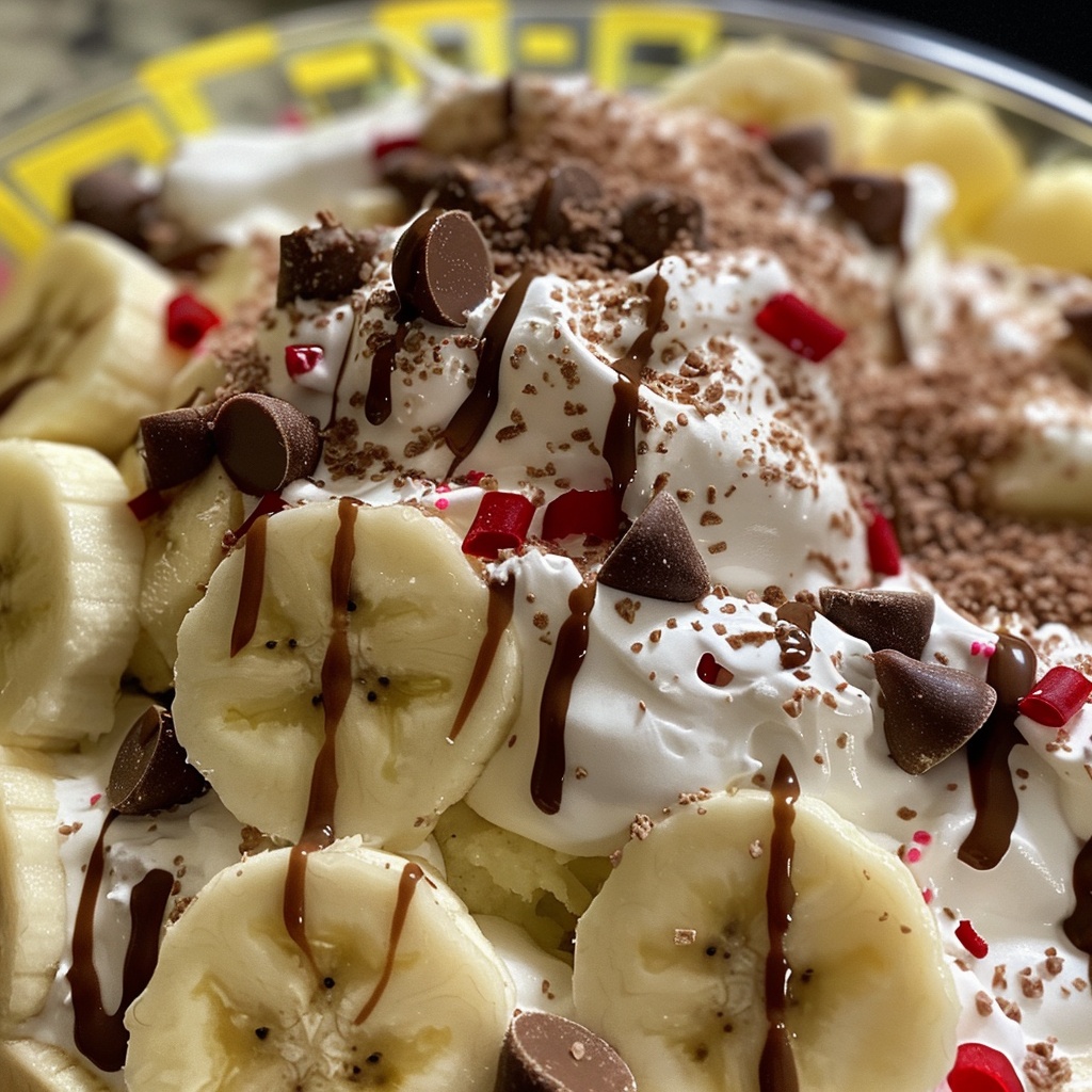 Banana Split Fluff – Arch Recipes