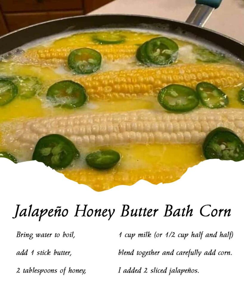 Honey Butter Bath Corn – Arch Recipes