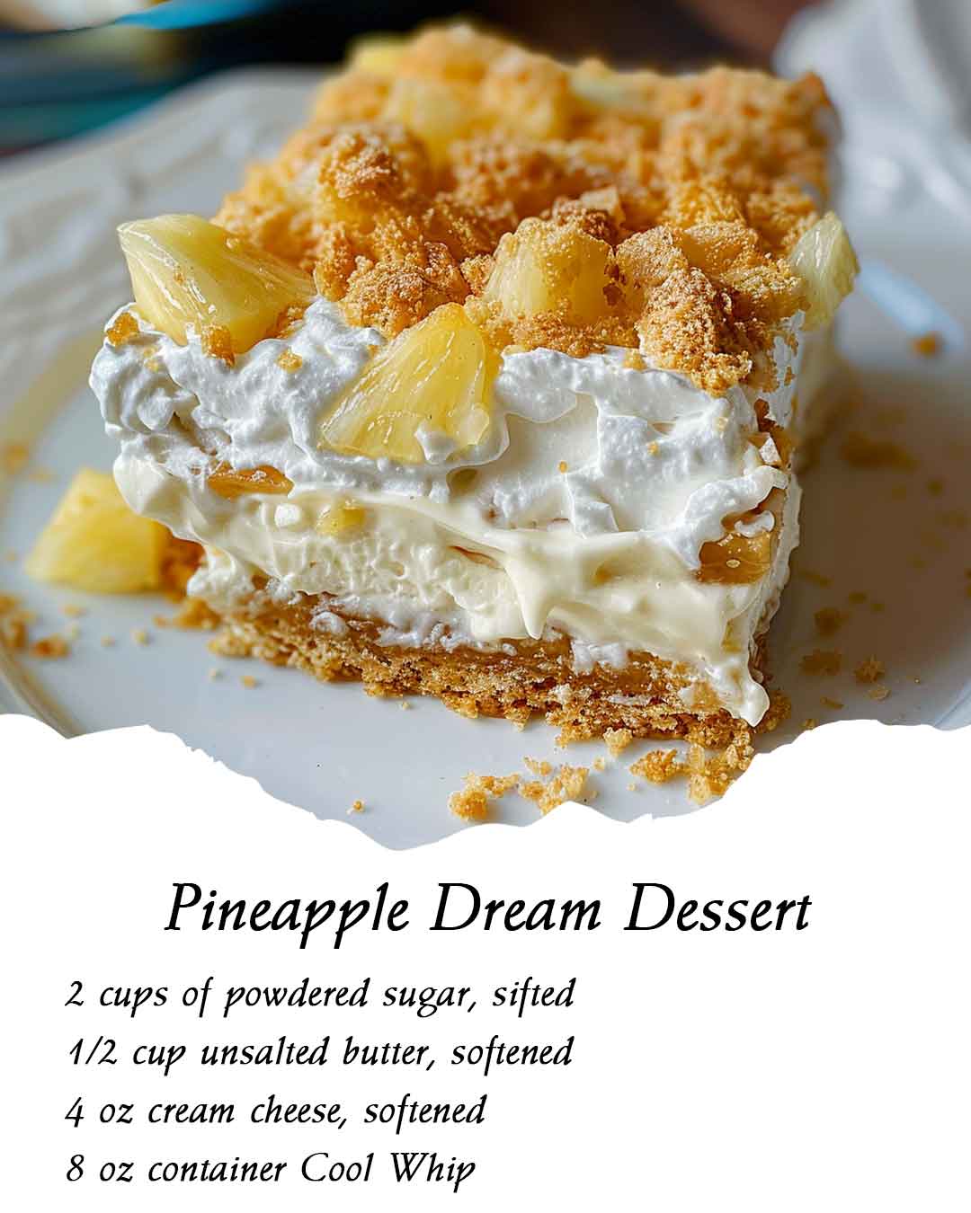 Pineapple Dream Dessert! – Arch Recipes