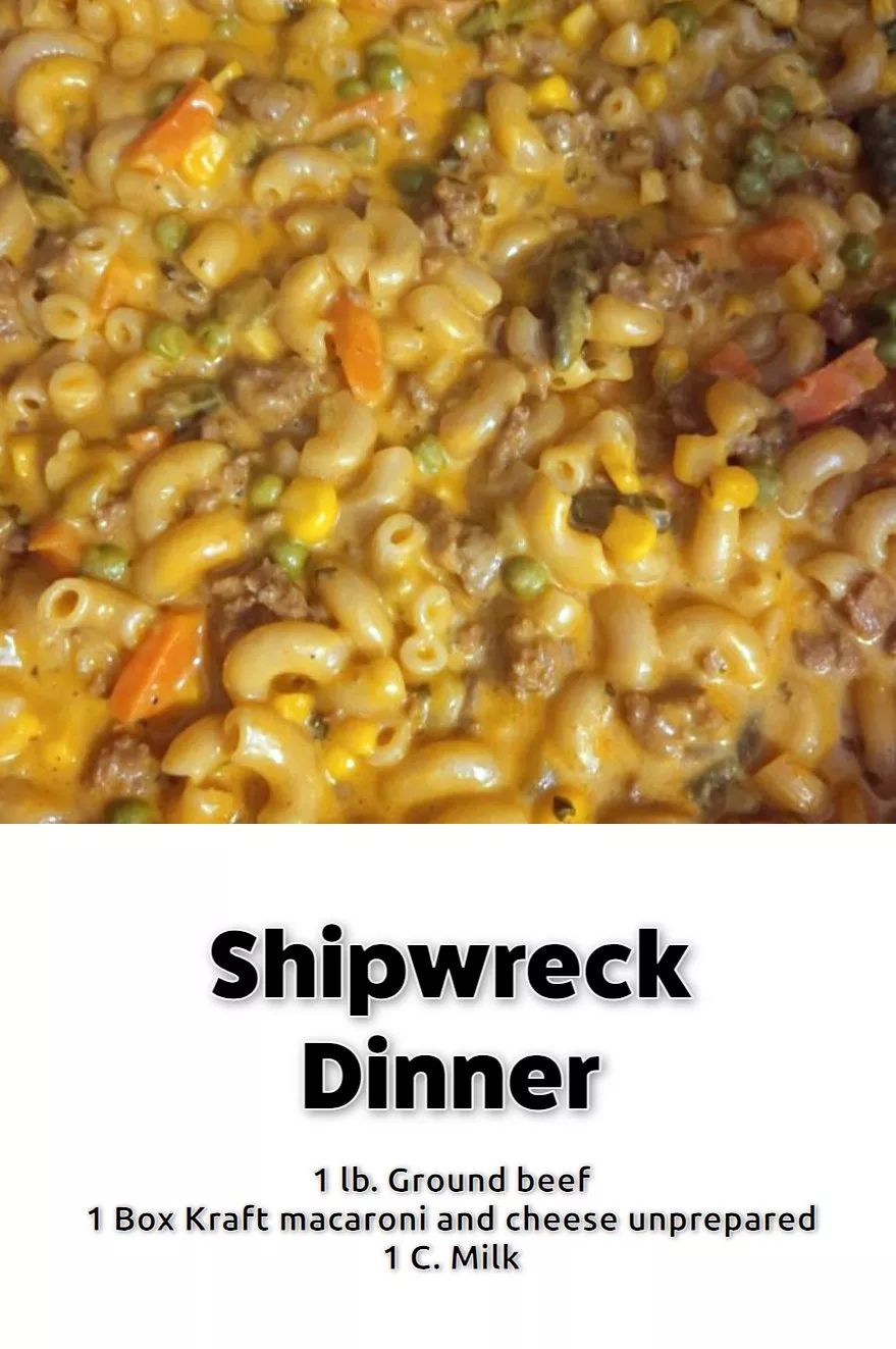 Shipwreck Dinner