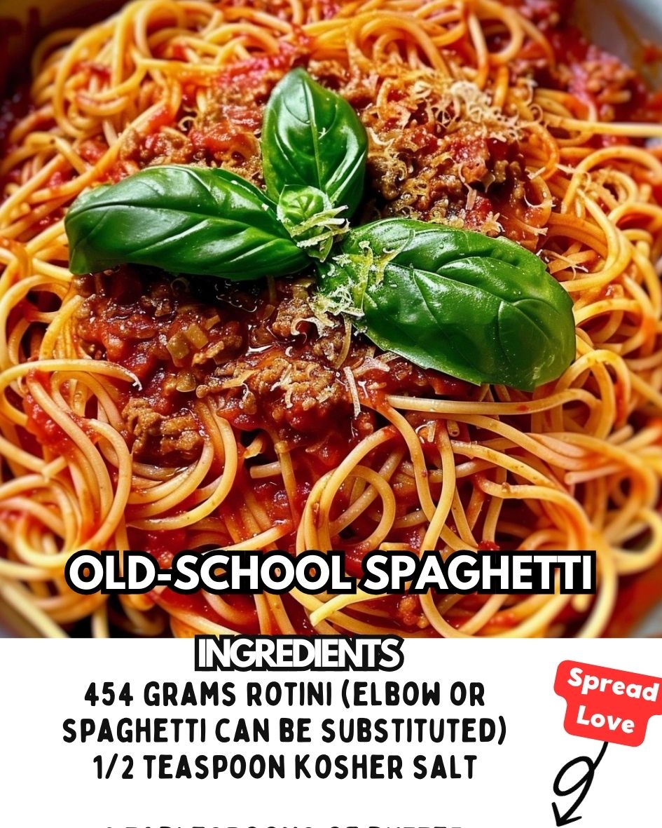 Old-school spaghetti – Arch Recipes