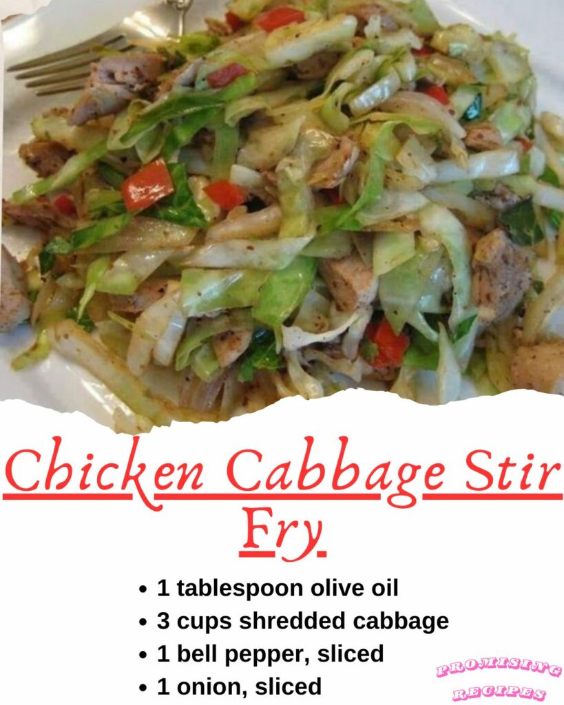 Chicken Cabbage Stir-Fry – Arch Recipes