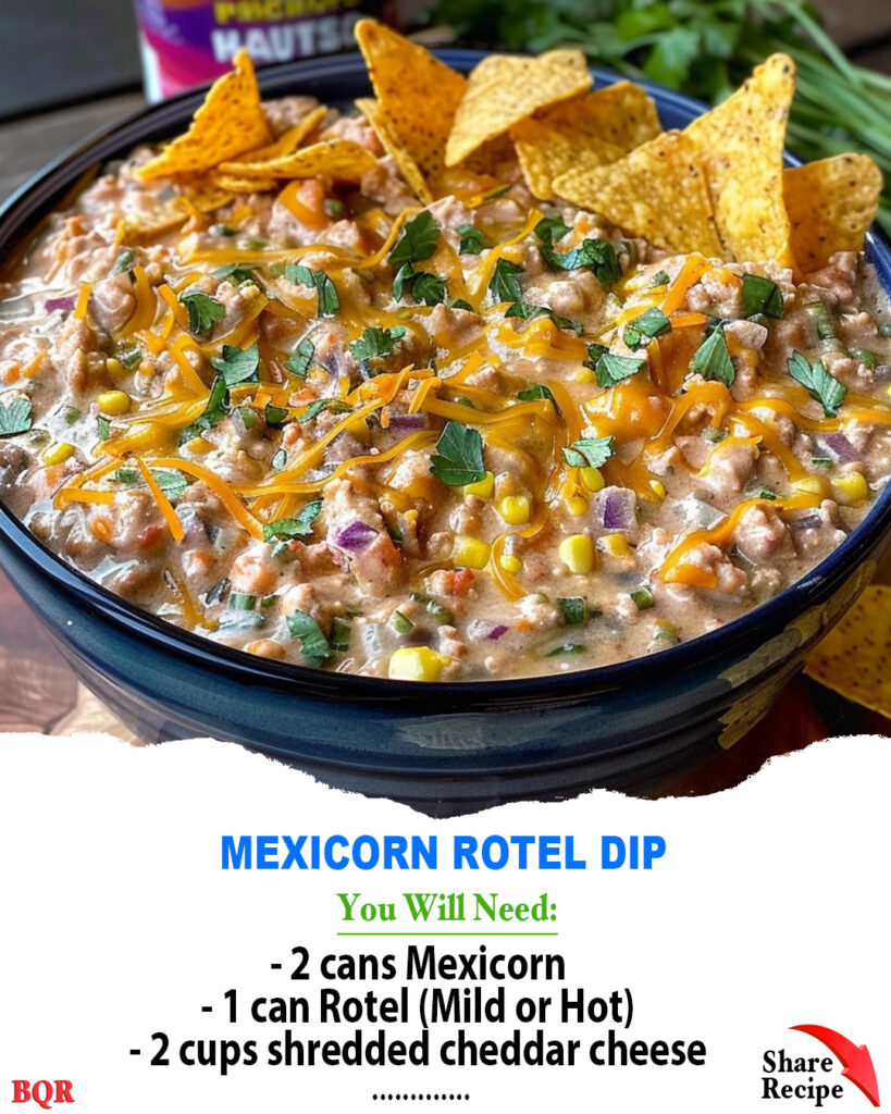 MEXICORN ROTEL DIP – Arch Recipes