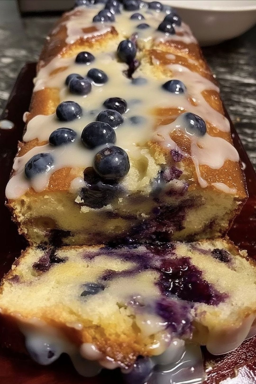 Lemon Blueberry loaf cake