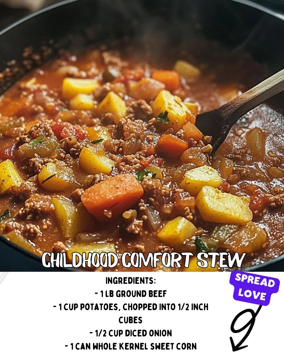 CHILDHOOD COMFORT STEW