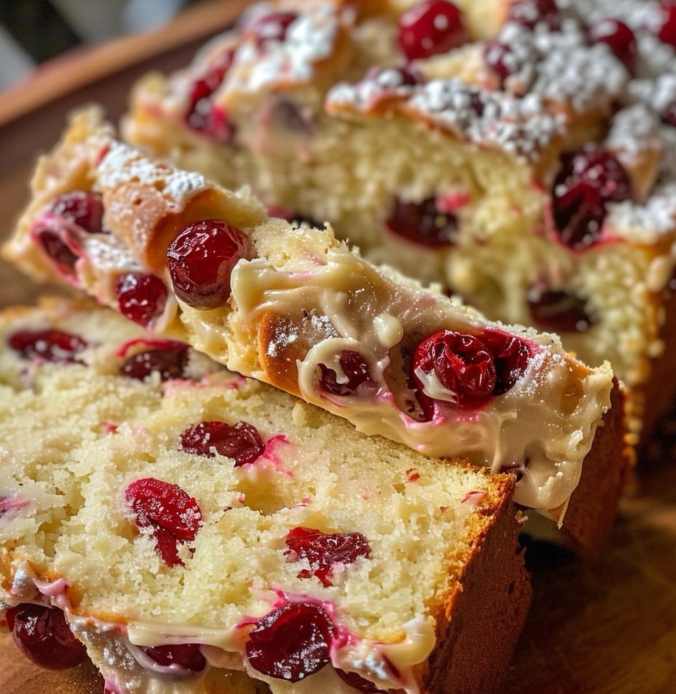 Cream Cheese Cranberry Loaf