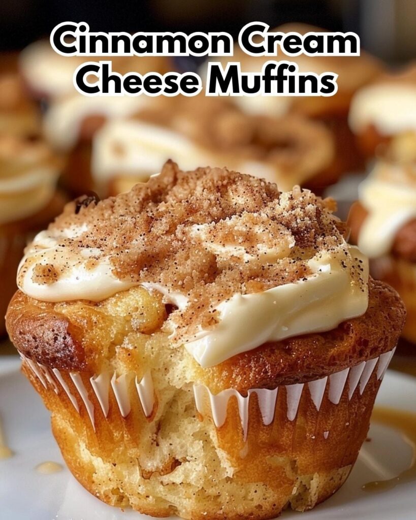 Gooey Cinnamon Cream Cheese Muffins – Arch Recipes