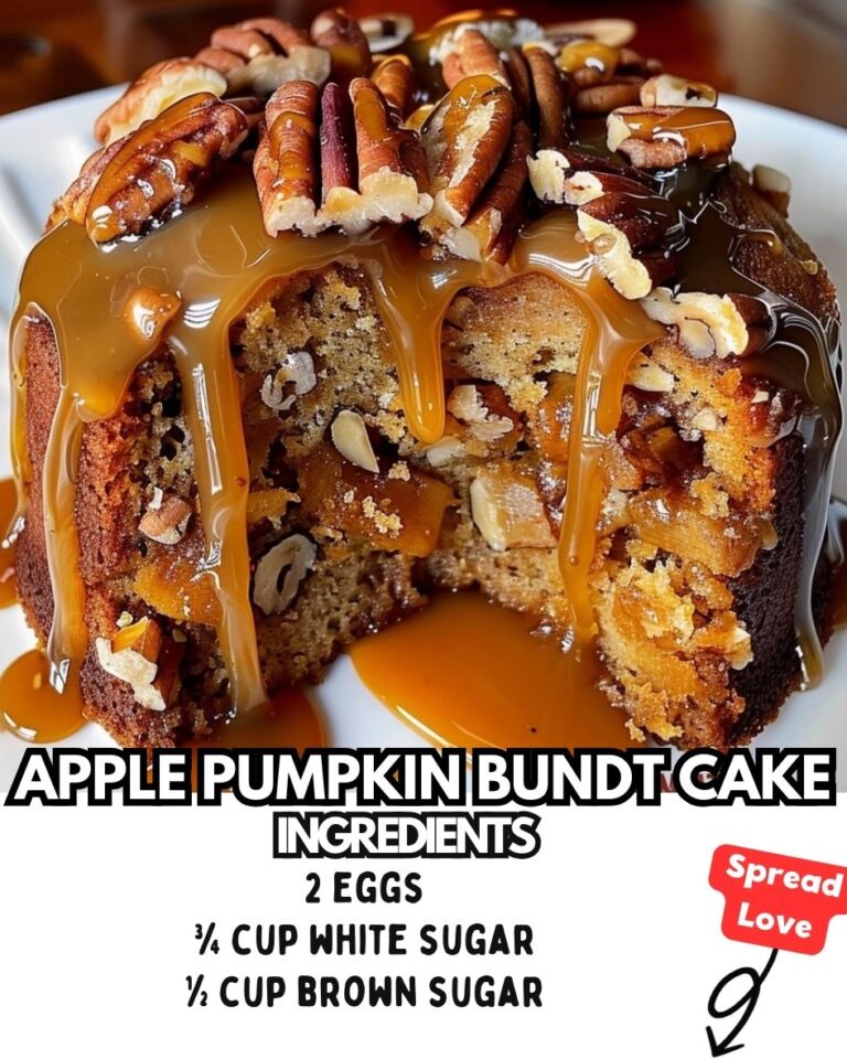 Apple Pumpkin Bundt Cake