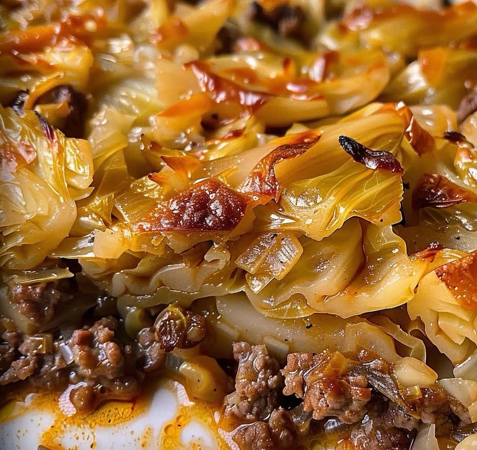 Cabbage Beef Bake