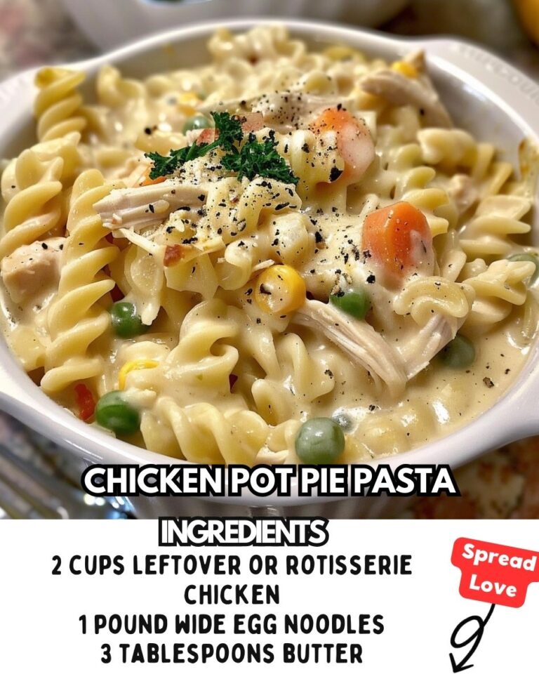 Chicken Pot Pie Pasta