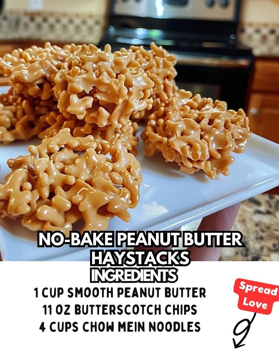 No-Bake Peanut Butter Haystacks – Arch Recipes