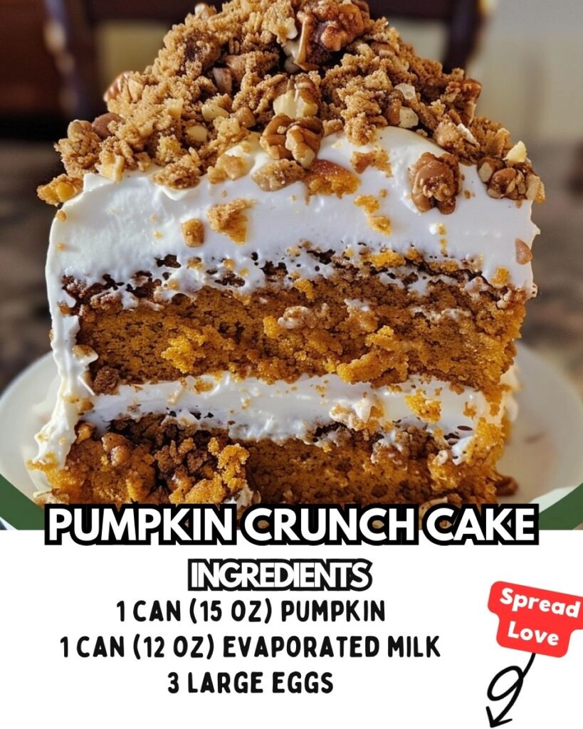 Pumpkin Crunch Cake – Arch Recipes