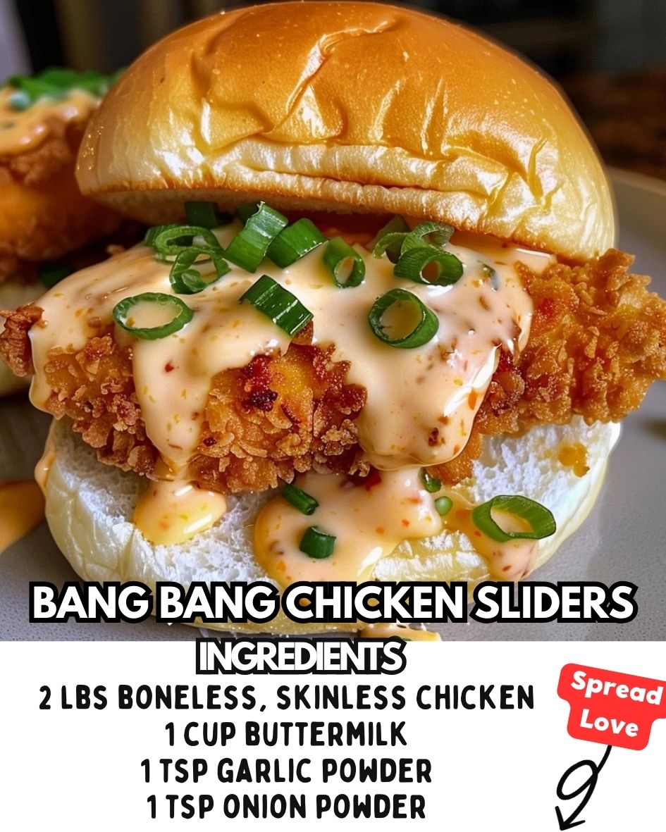 Bang Bang Chicken Sliders – Arch Recipes