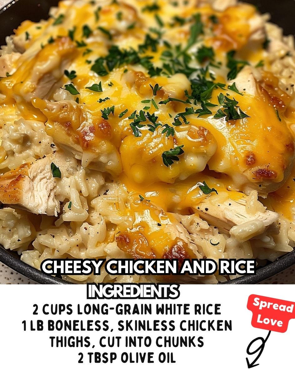 Cheesy Chicken and Rice