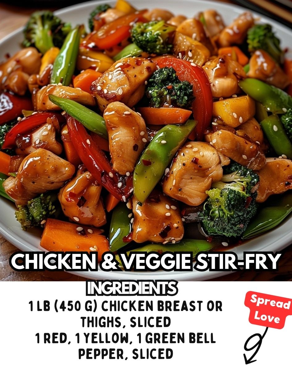 Chicken & Veggie Stir-Fry – Arch Recipes