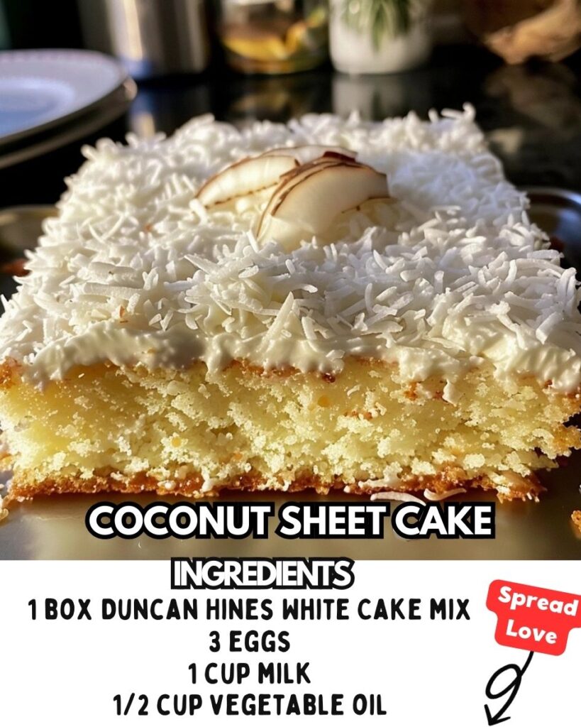 Coconut Sheet Cake – Arch Recipes