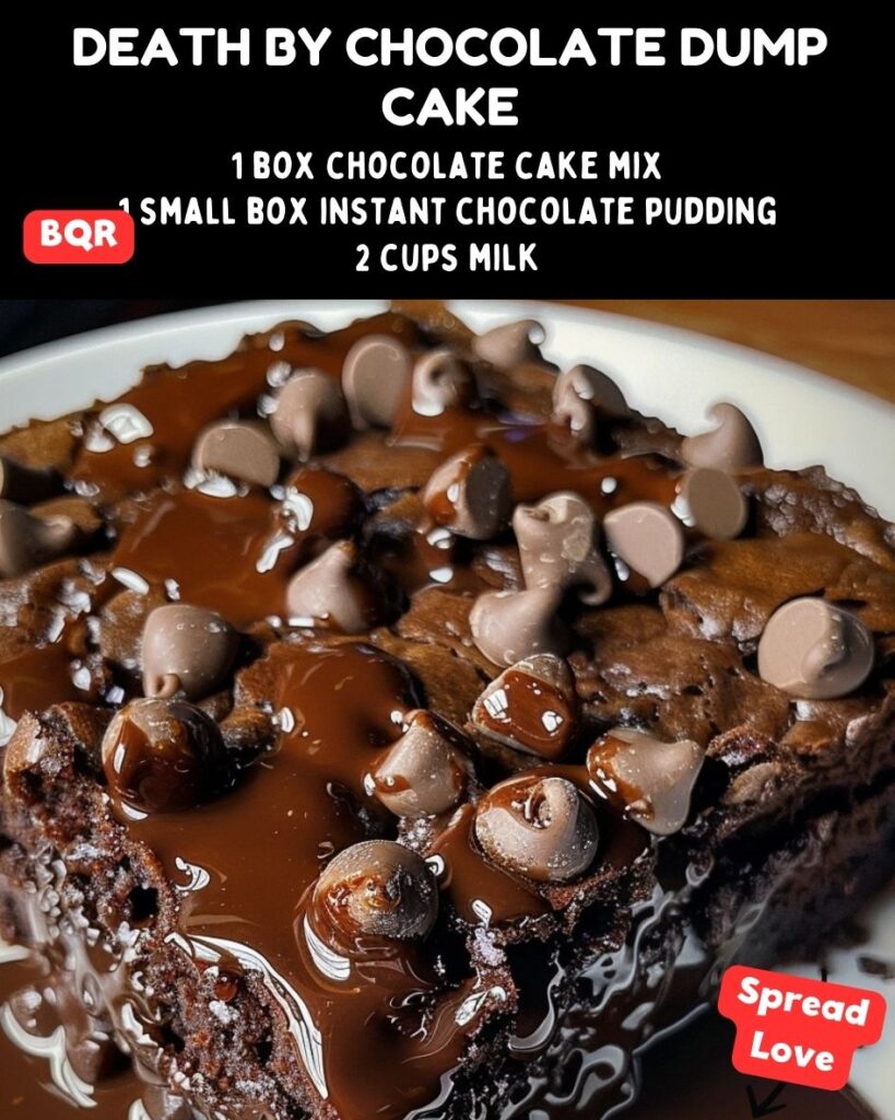 Death by Chocolate Dump Cake