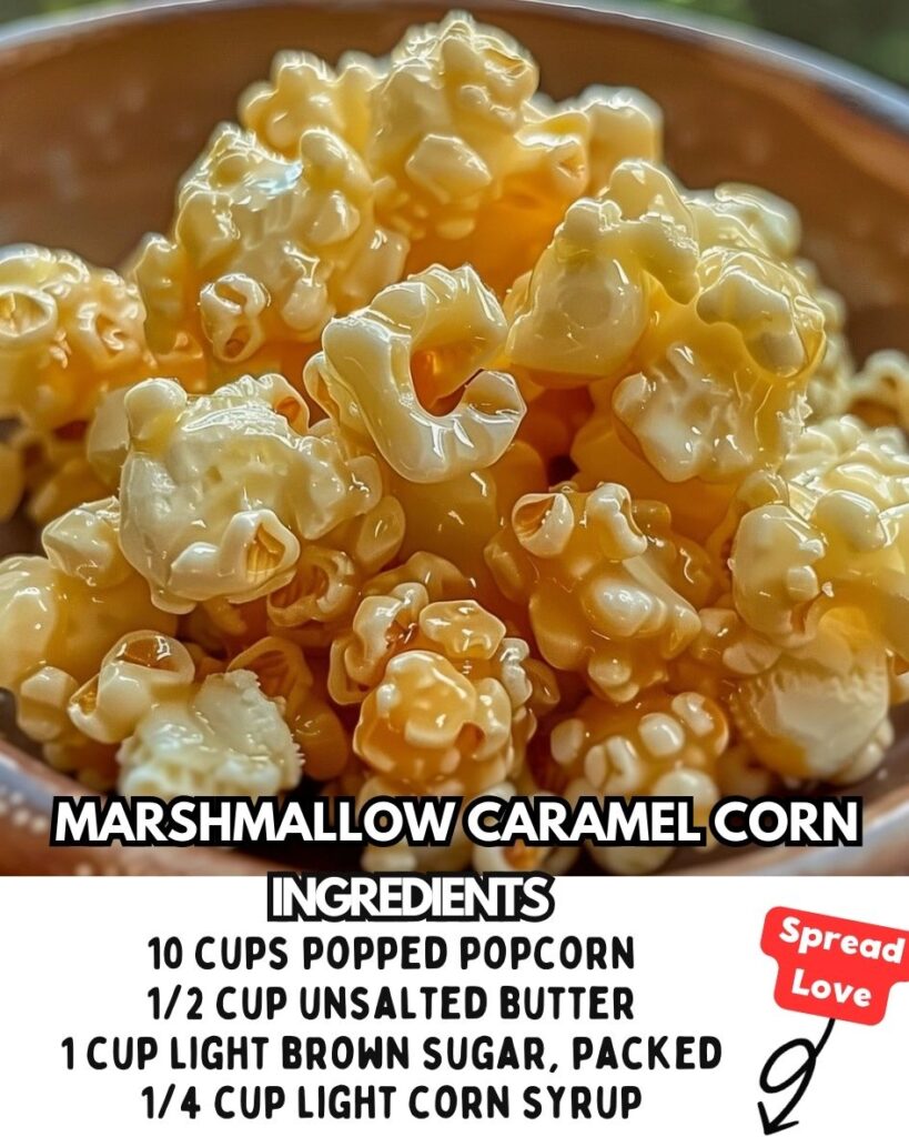 Marshmallow Caramel Corn – Arch Recipes