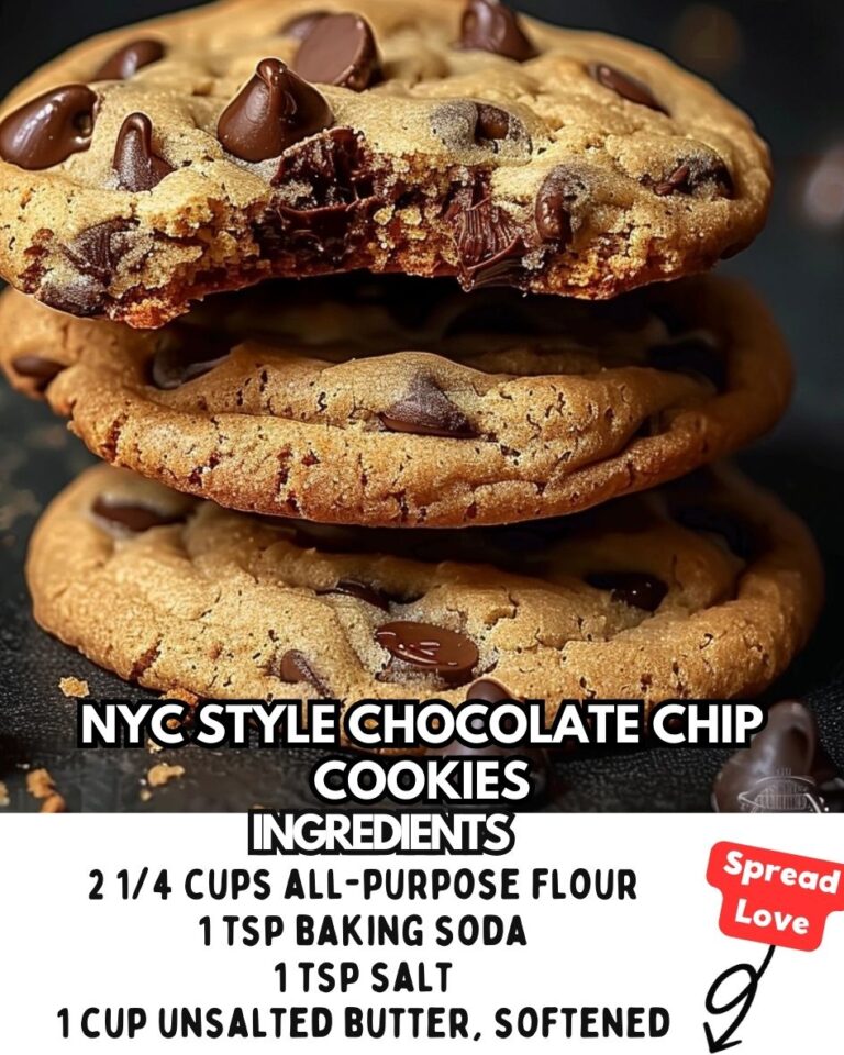 NYC Style Chocolate Chip Cookies – Arch Recipes