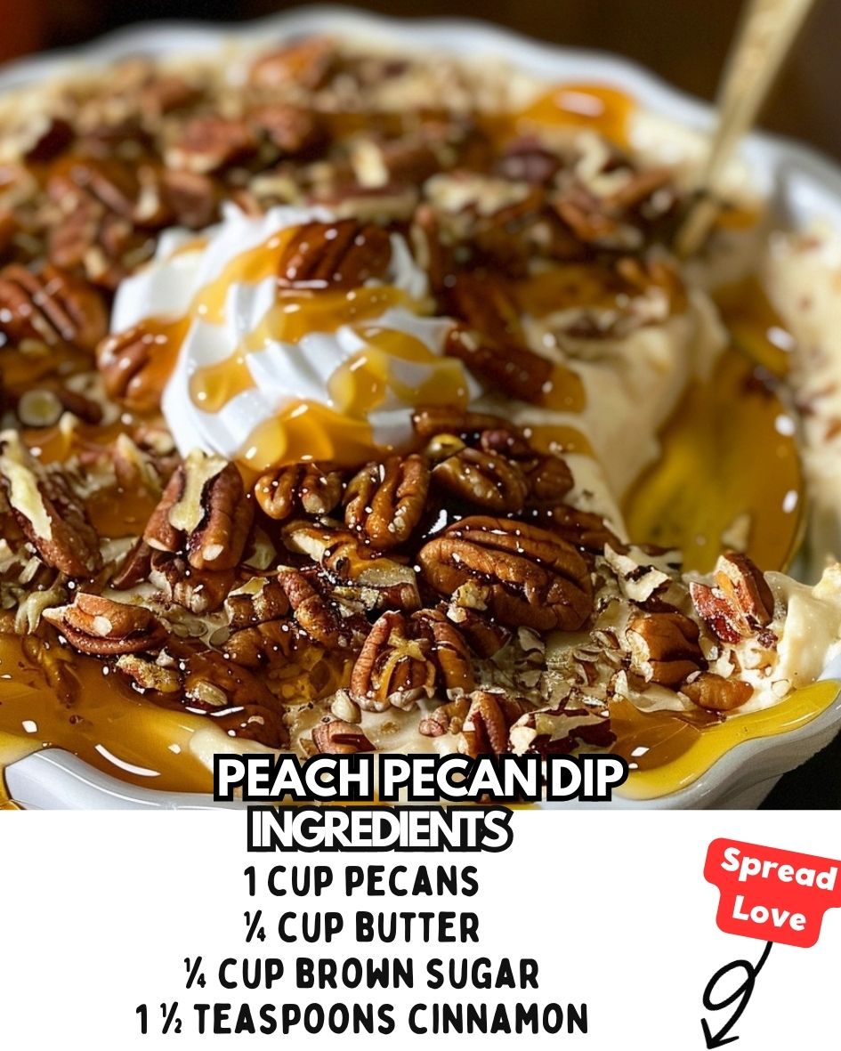 Peach Pecan Dip