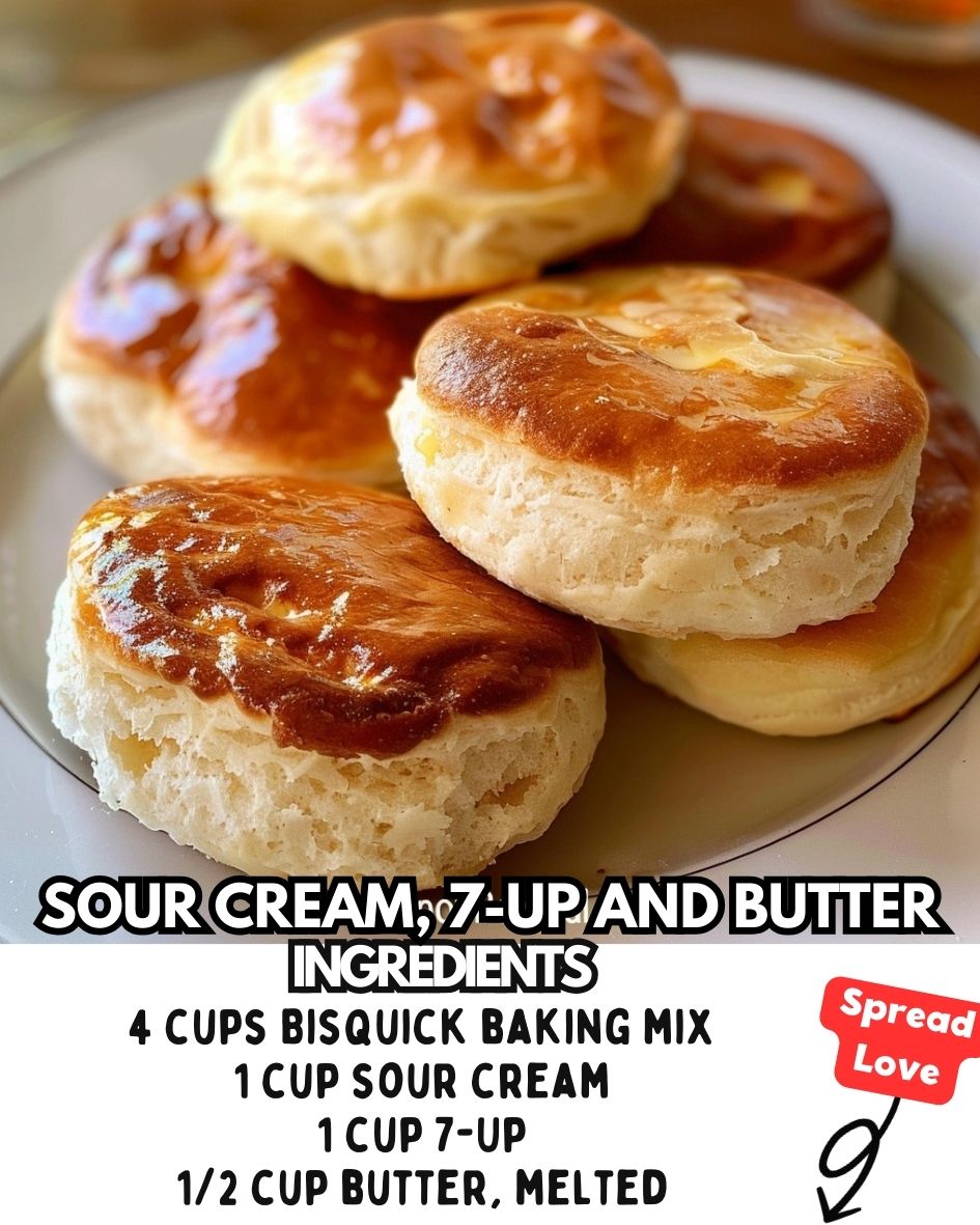 Bisquick, sour cream, 7-up and butter – Arch Recipes