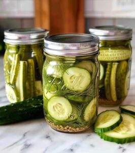 Authentic Amish Refrigerator Pickles