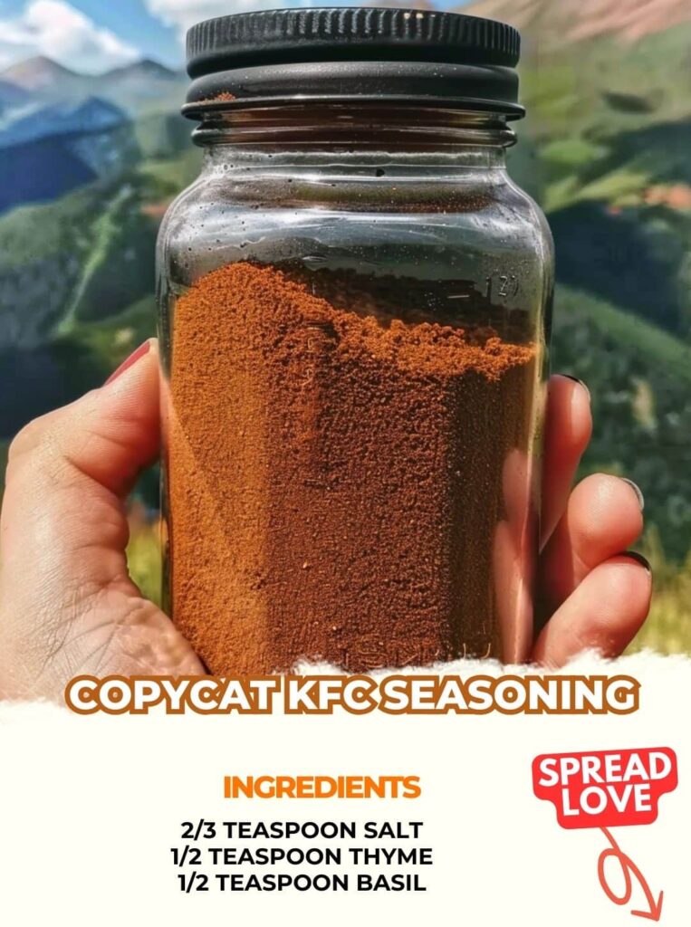 Copycat KFC Seasoning – Arch Recipes