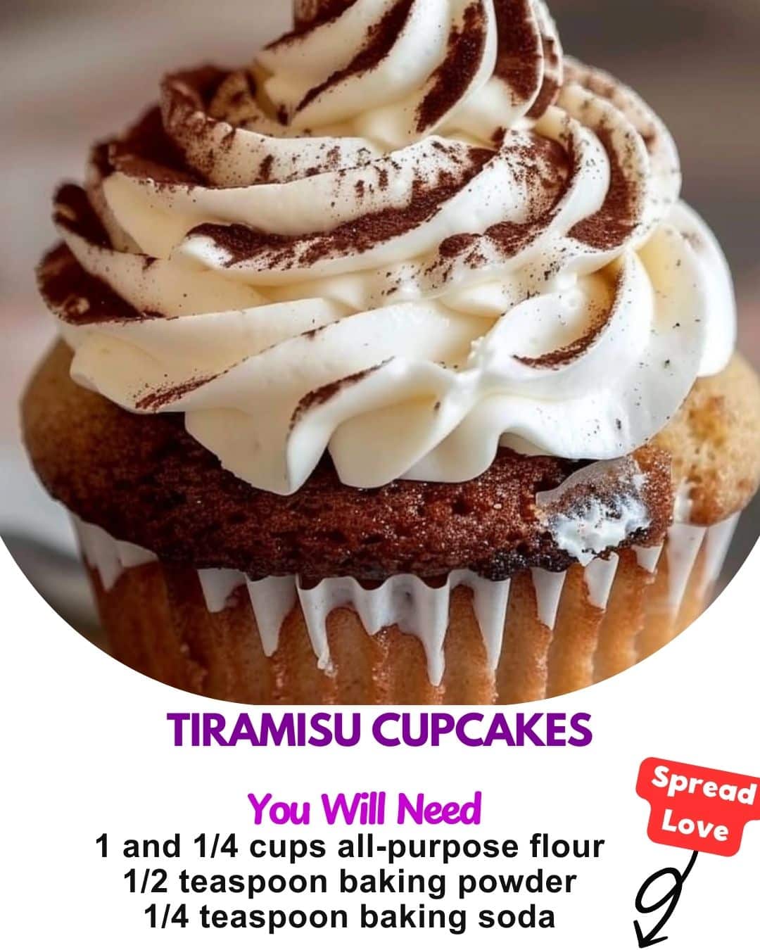 Tiramisu Cupcakes